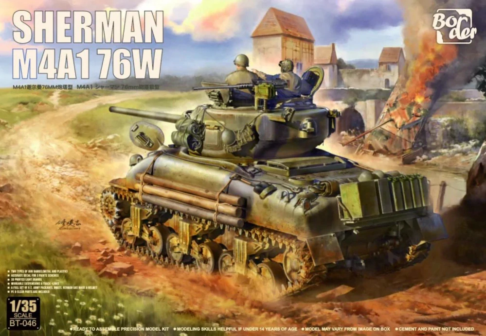 Border Model Sherman M4A1 76W 1/35 | JM Modely
