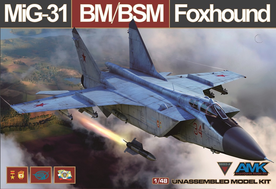 AMK Mikoyan MiG-31 BM/BSM Foxhound 1/48 | JM Modely