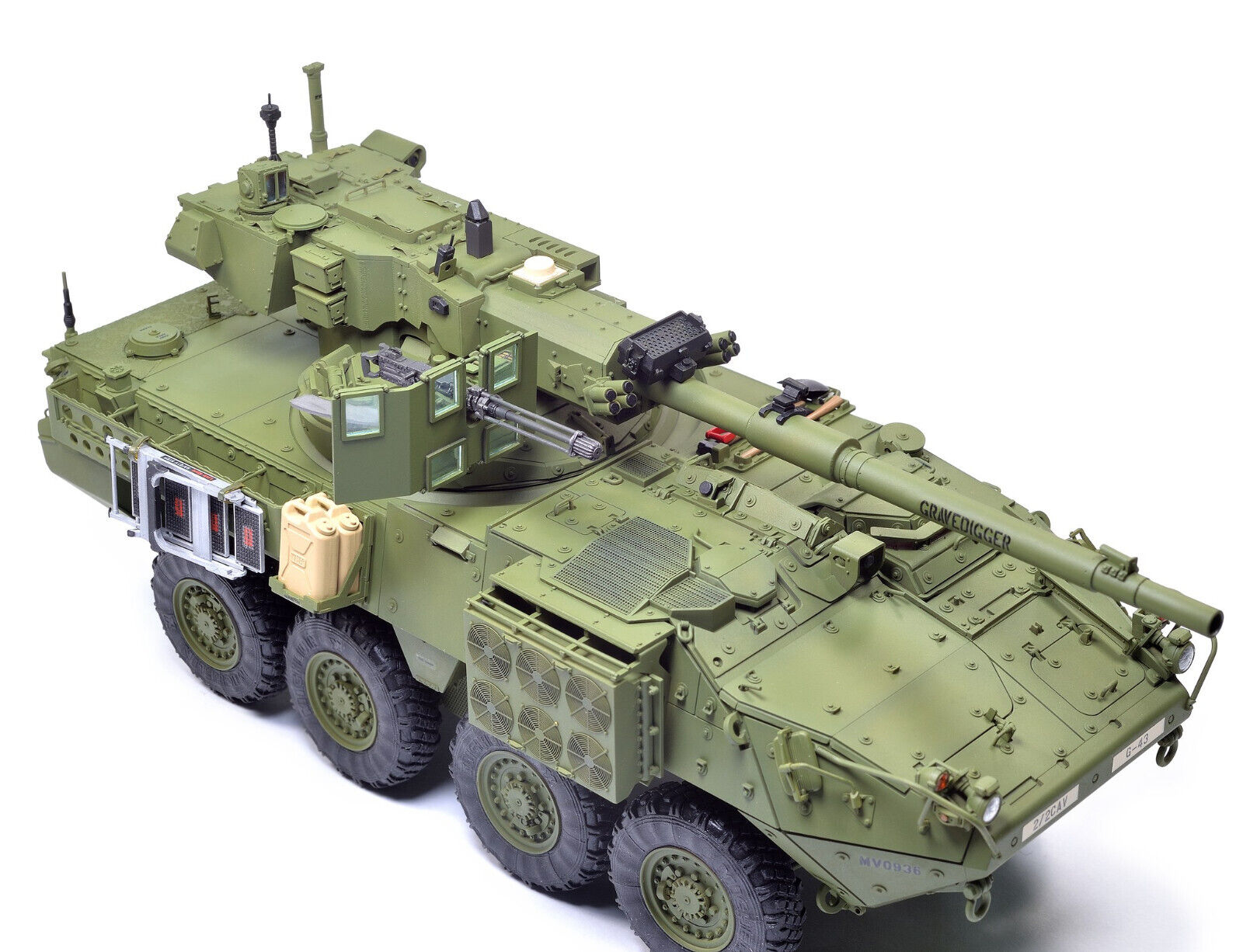 AFV Club Stryker M1128 Mobile Gun System (2010 Upgraded Version) 1/35 ...