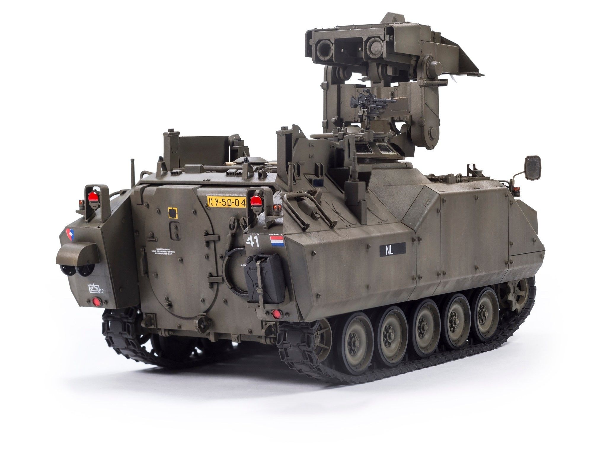 AFV Club YPR-765 PRAT anti-tank vehicle w/ twin-TOW missile launcher 1/ ...